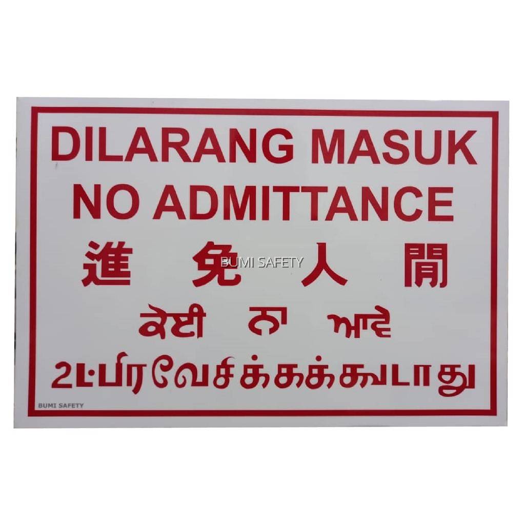 TNB Safety Signage