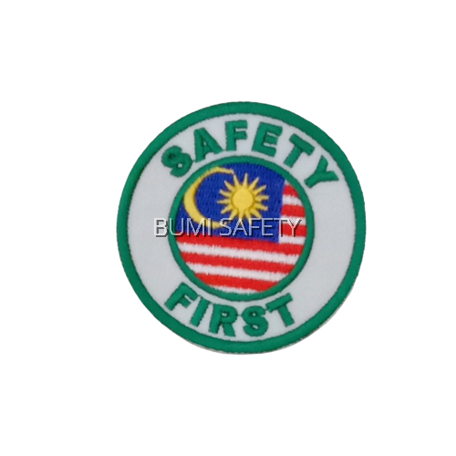 Safety First Logo Patch / Badge