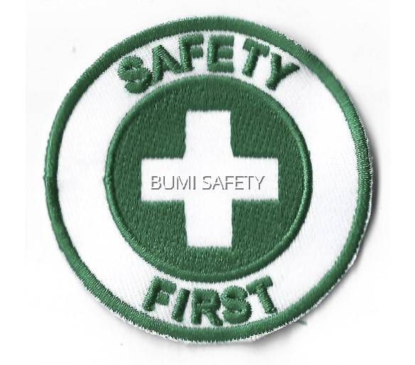Safety First Logo Patch / Badge