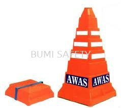 Safety Square Cone - Awas